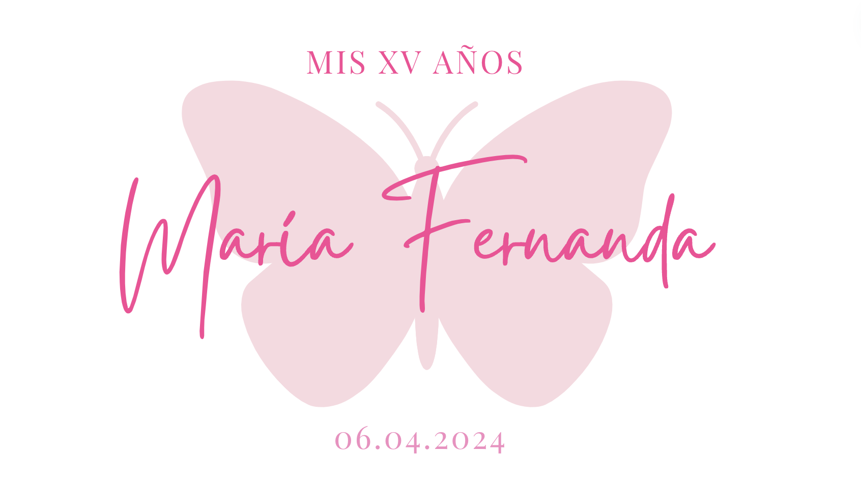 Mis XV años Maria Fernanda - Enjoy the day
