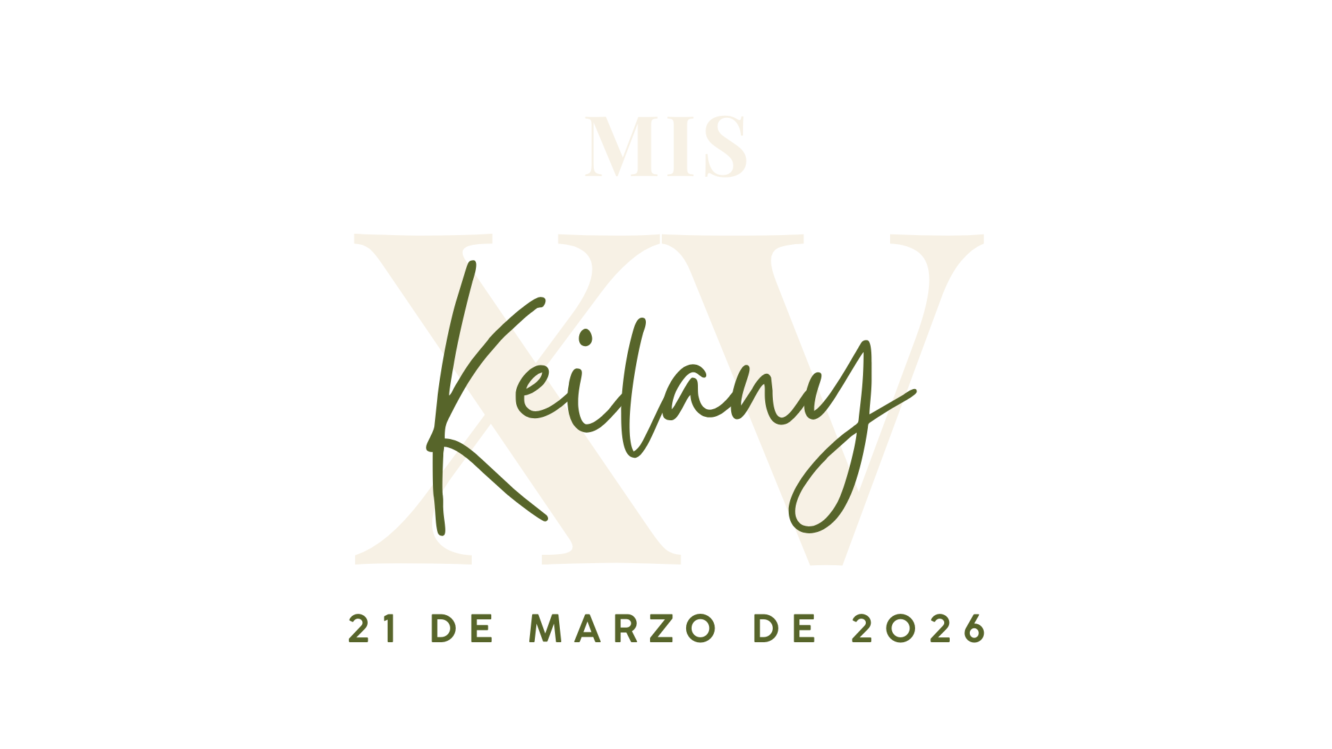 Mis XV | Keilany - Enjoy the day